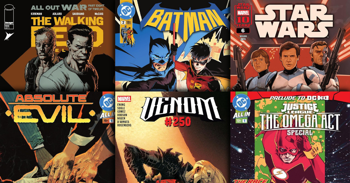 Best-Selling Comics: 1 October 2025 - Ace Comics